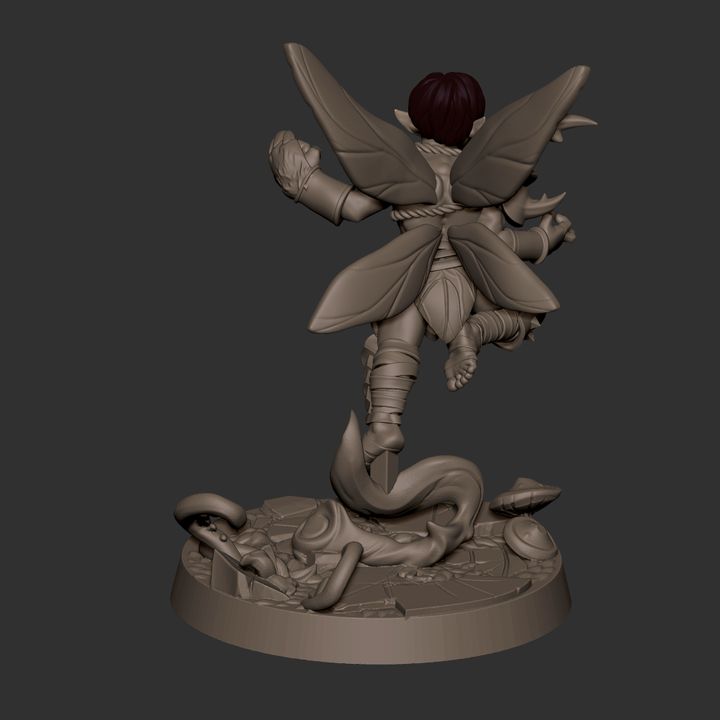 3D Printable Pixie Fighter by Bite the Bullet